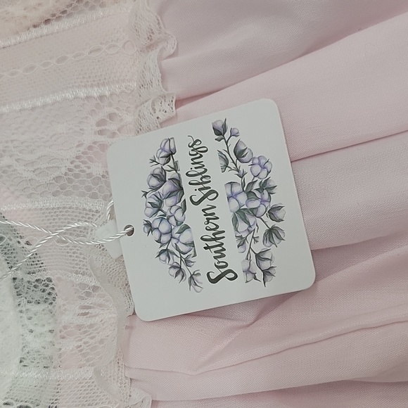 Southern Siblings | One Pieces | Southern Siblings Pink Lace Romper ...